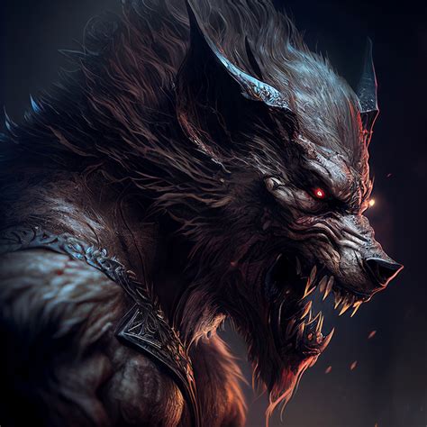 Artstation Werewolf Berserker Artworks