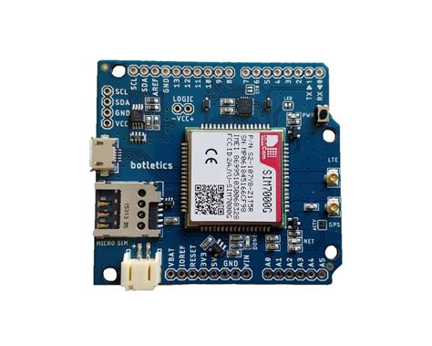 botletics™ sim7000 lte cat m1 nb iot gps shield kit — botletics
