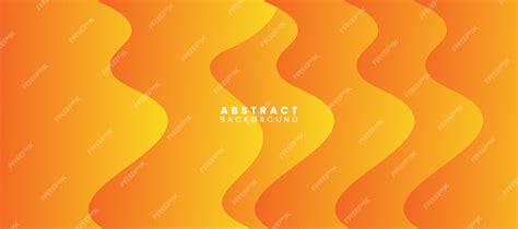 Premium Vector Abstract Orange Gradient Background Vector
