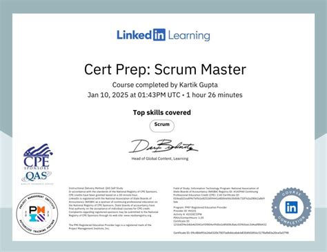 Kartik Gupta On Linkedin Scrummaster Scrum Scrumframework