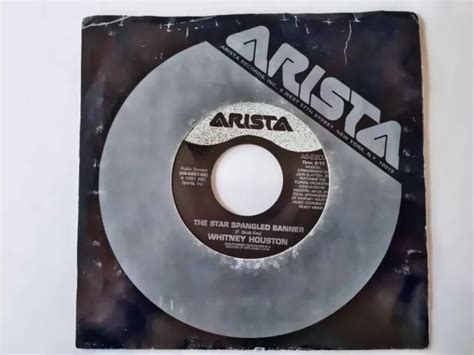 Whitney Houston The Star Spangled Banner 7 Vinyl Us Eur 2570