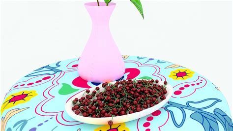 Cherry Fruit Time 3d Model By Pictorer