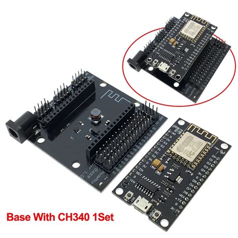 Wireless Module NodeMcu V CH Lua WIFI Internet Of Things Development Board ESP With Pcb
