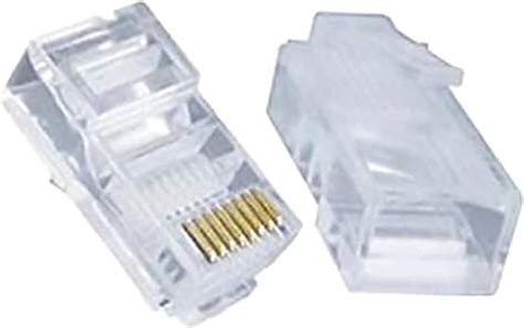 Cat6 Modular Rj45 Connectors 100 Pack Buy Best Price In Uae Dubai