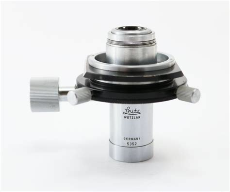 Leitz Heine Kondensor Mit Mängeln Microscopia