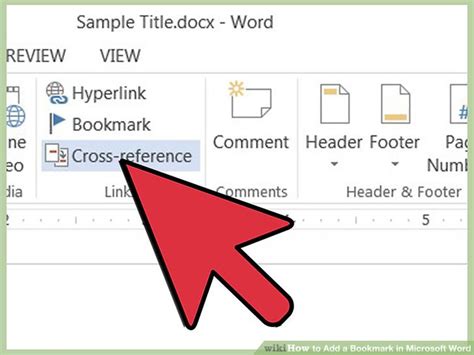 5 Ways To Add A Bookmark In Microsoft Word WikiHow