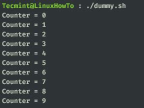 How To Use Until Loop In Your Shell Scripts DesignLinux