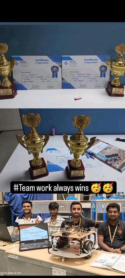 Mohammed Sajjad On Linkedin Revauniversity Teamwork Robotics Automation Successful