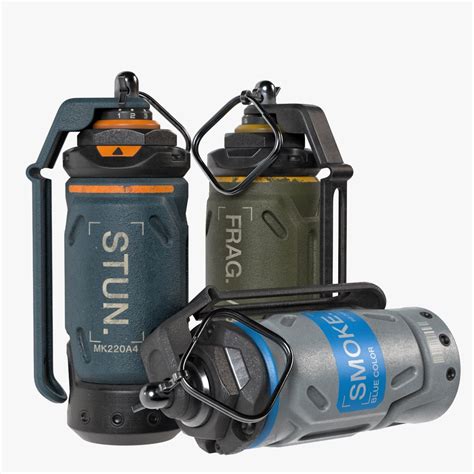 3d Sci Fi Grenade Concept Turbosquid 2061359