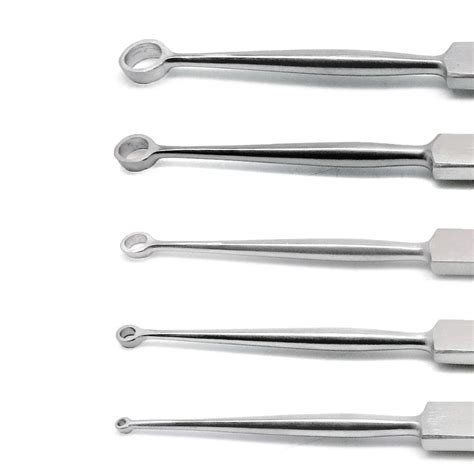 Professional Fox Dermal Curettes 6mm Sharp And Durable