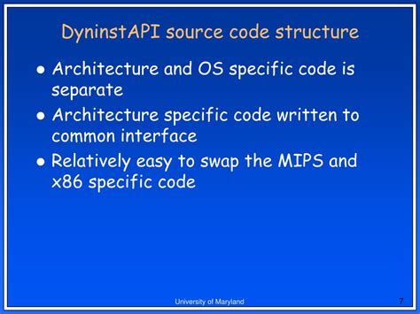 Ppt Dyninstapi On A Palm Size Pc Running Windows Ce Powerpoint