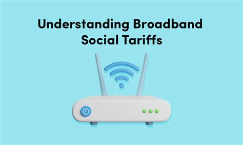 Understanding Broadband Social Tariffs