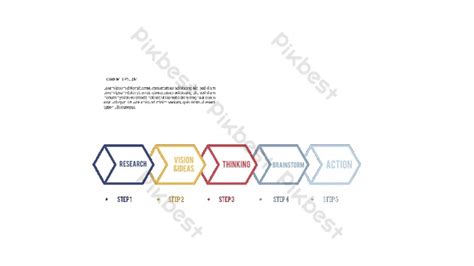 business data flow chart ppt element powerpoint pptx template free