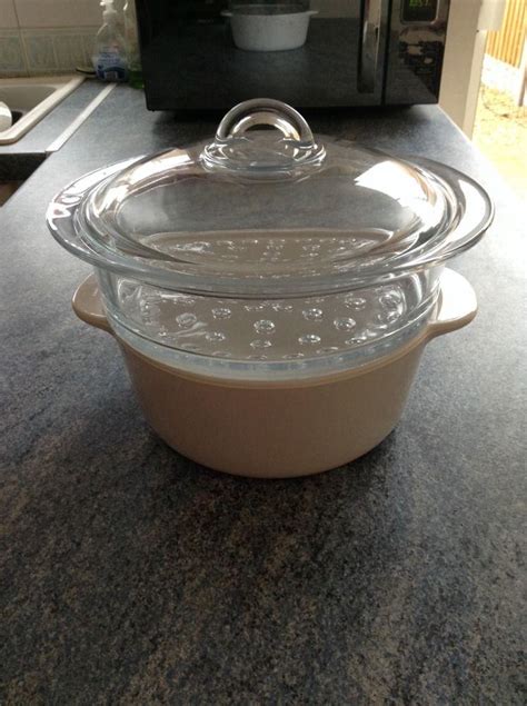 Pyrex Pyroflam Steamer Set Casserole Dish With Steamer 1773425678