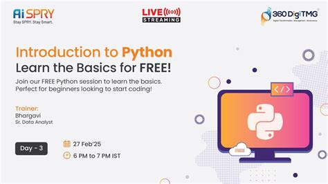 python for beginners learn python basics for free day 3