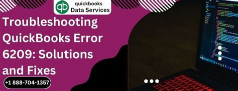 troubleshooting quickbooks error 6209 solutions and fixes