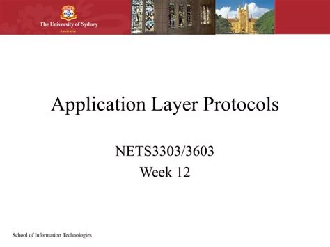 PPT Application Layer Protocols PowerPoint Presentation Free Download ID