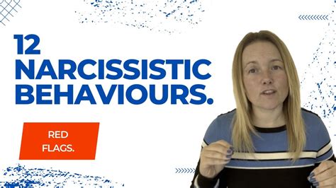 Red Flags Of Narcissism. Narcissistic Behaviour. (Narcissist ...