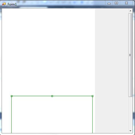 Net How To Scroll On Increasing Picturebox Size In Windows Form C
