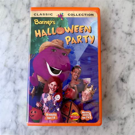 Vintage 1998 Barneys Halloween Party Vhs Etsy