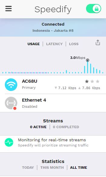 speedify interface warnings and icons explained speedify knowledge base