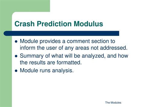 ppt interactive highway safety design model ihsdm powerpoint