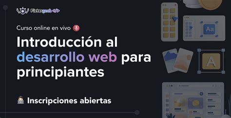 desarrollo web para principiantes