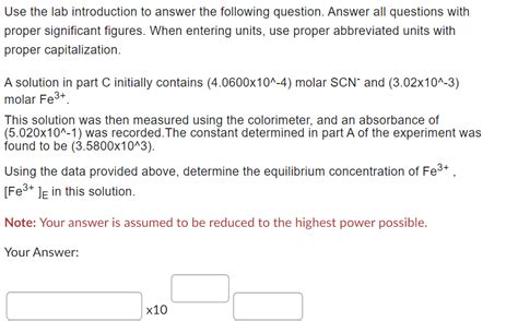 Solved Use The Lab Introduction To Answer The Following Chegg