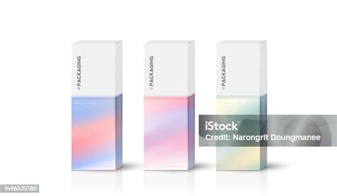 제품의 포장 디자인 템플릿을 설정합니다 빈 배경에 상자 포장 템플릿입니다 벡터 디자인 3차원 형태에 대한 스톡 벡터 아트 및 기타 이미지 3차원 형태 개념 개체 그룹