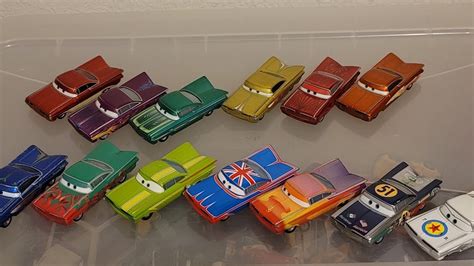 Disney Pixar Cars Die Casts Most Of Ramones Paint Jobs Youtube