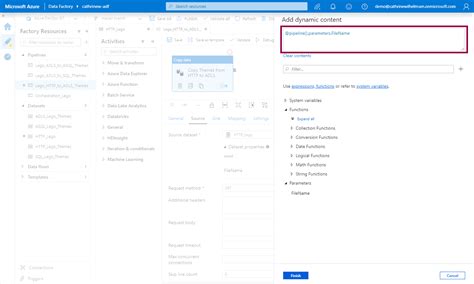 Parameters In Azure Data Factory Cathrine Wilhelmsen