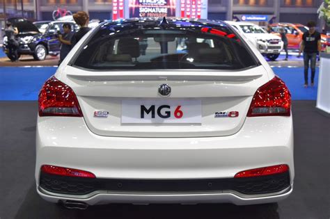 Mg6 Fastback Rear Mg6 Fastback At 2017 Bangkok International Auto Show