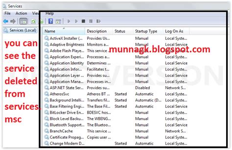 How To Delete A Service In Windows That Does Not Required