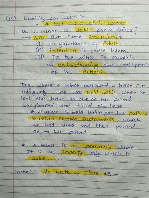 Liability For Tort Business Laws Artofit