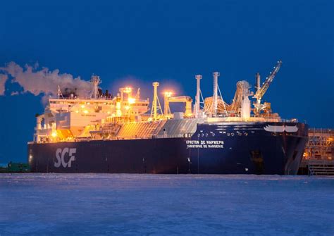 Novatek Scf Celebrate First January Nsr Lng Transit Lng Prime