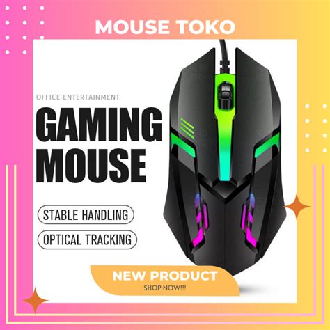 Jual Gaming Mouse Gc 01 Mouse Gaming Mouse Gaming Avan Mouse Pad Murah Shopee Indonesia