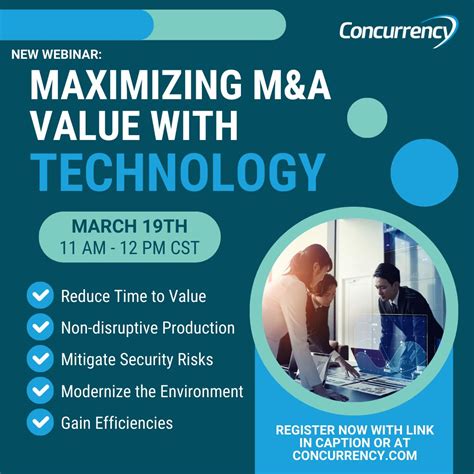 concurrency inc on linkedin mergersandacquisitions techintegration