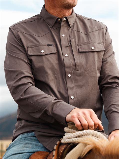 Poncho Outdoors Mens Performance Shirts