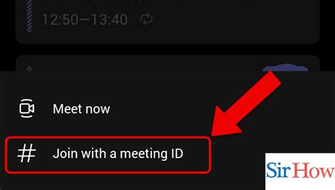 How To Join A Meeting With Meeting Id On Microsoft Teams 6 Steps