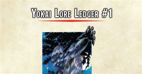 Yokai Lore Ledger RPG Item RPGGeek
