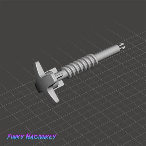 ⭐ Vintage Star Wars Kenner Death Star Playset Trash Compactor Crank Part・ Stl File For 3d