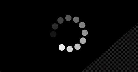 Loading And Buffering Icon Animation Looped Elements Motion Graphics
