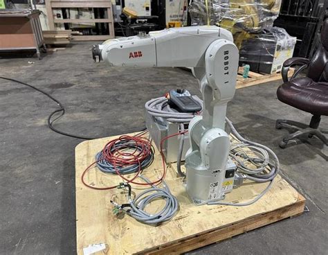Used Abb Irb 1200 509 With Irc5 Compact Controller Teach Pendant