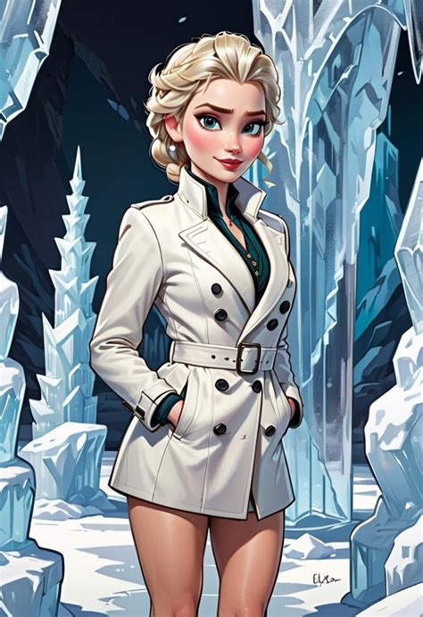 Elsa Trying Out Some Looks Rrule34disney