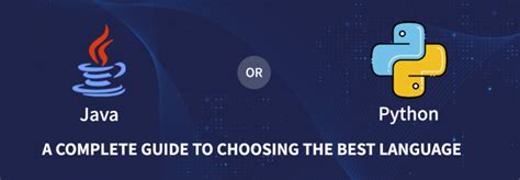 Java Vs Python Comparing The Best Programming Languages