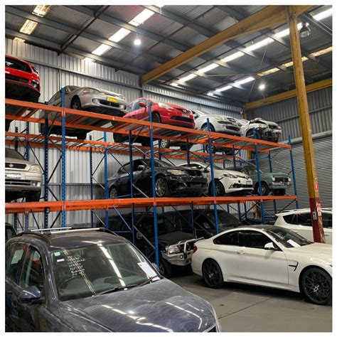 Car Recycling Wrecking Yard Racking