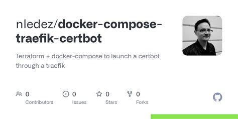 Github Nledezdocker Compose Traefik Certbot Terraform Docker Compose To Launch A Certbot