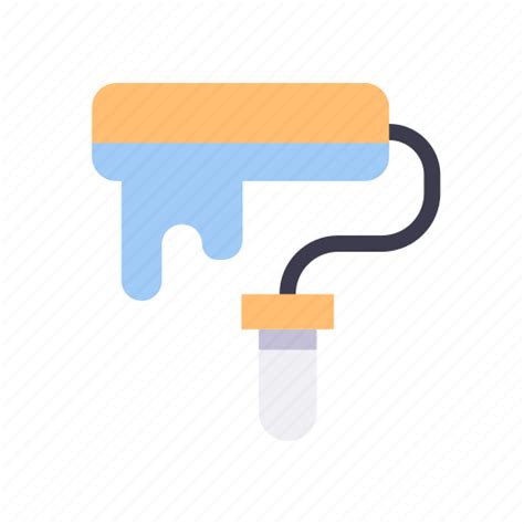 Worker Work Labour Roll Paint Wall Icon Download On Iconfinder