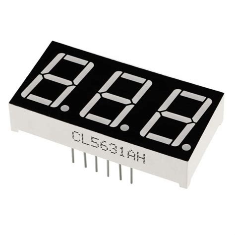 Inch Digit Segment Red Color LED Digital Display