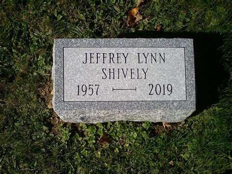 Jeffrey Lynn Shively 1957 2019 Find A Grave Memorial